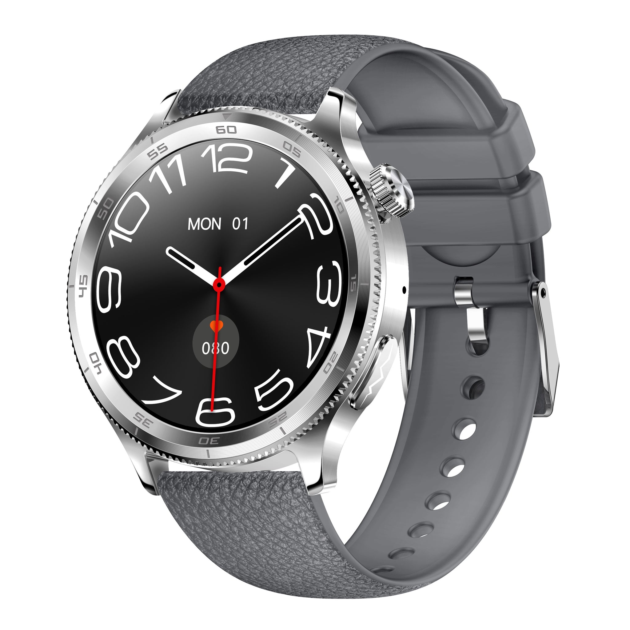 Rollme Hero T5- Health Smartwatch with ECG/ Blood Sugar