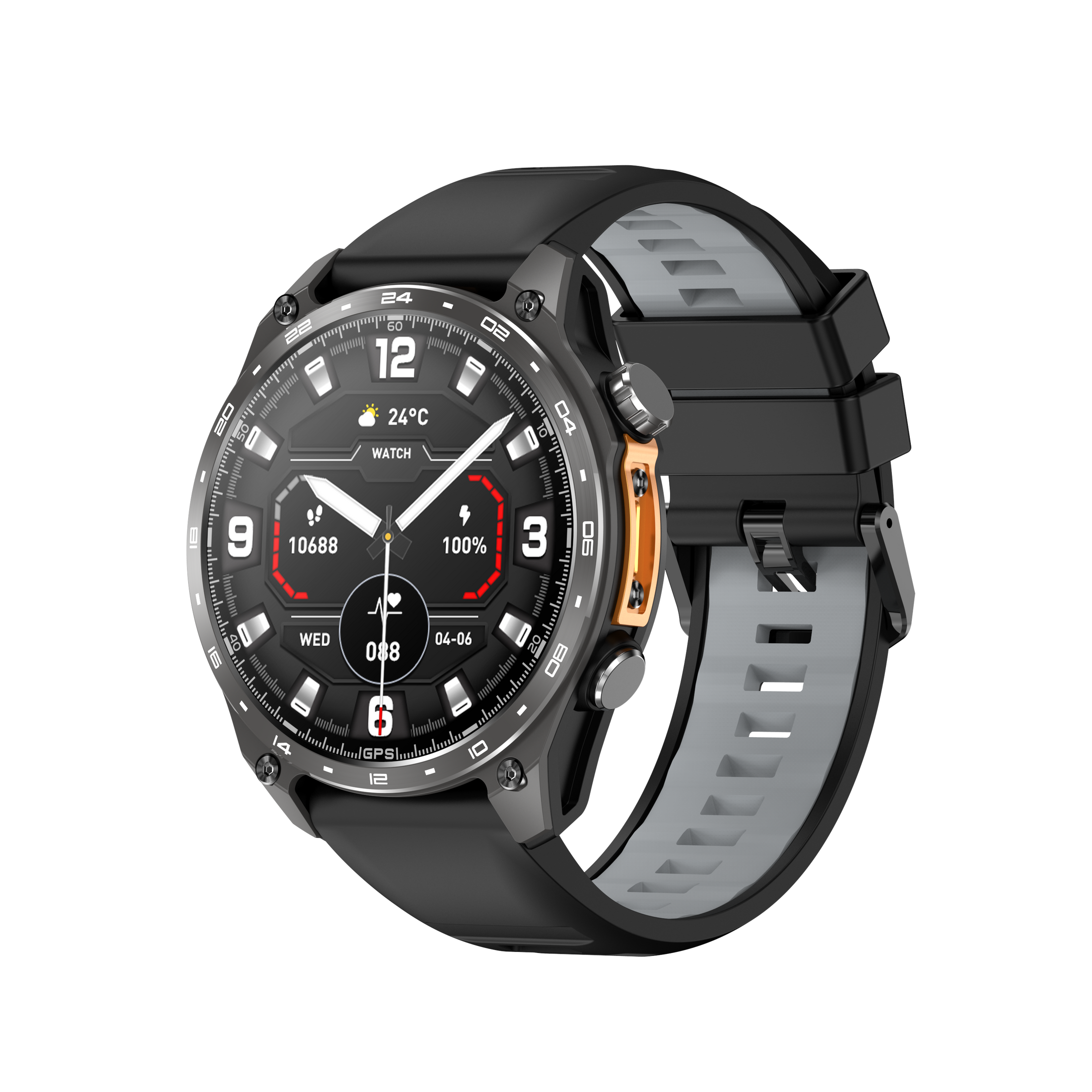 Rollme HD300 Pro-Offline Map GPS Smartwatch